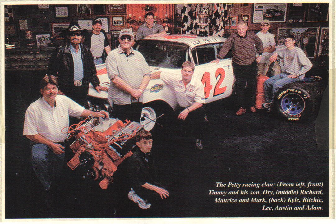 August 3, 1960 - Lee Petty races sons Richard Petty & Maurice Petty for ...