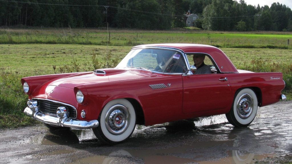 September 7, 1954 - Ford Thunderbird production begins - This Day in ...